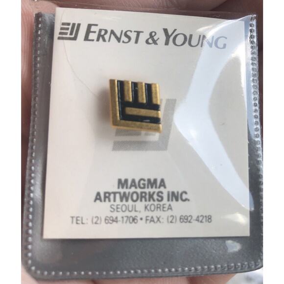 Magma Artworks, Inc. | Accessories | Ernst Young Ey Tie Tack Lapel Pin ...
